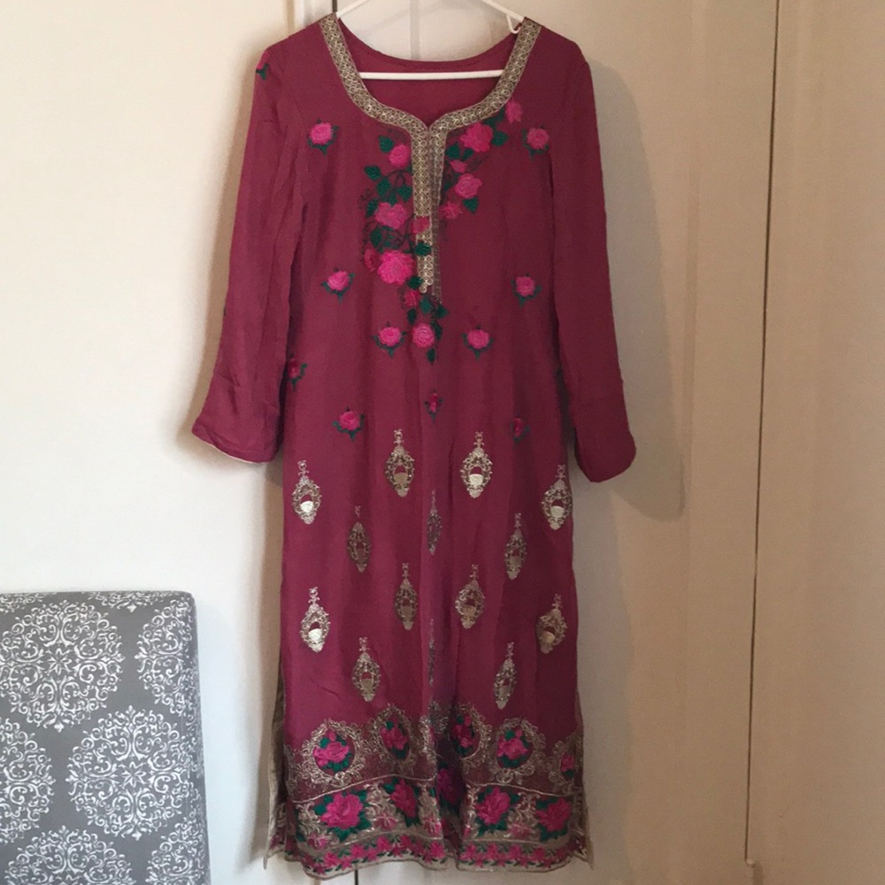 Indian Pakistani Dress Shalwar Khamees - Gem